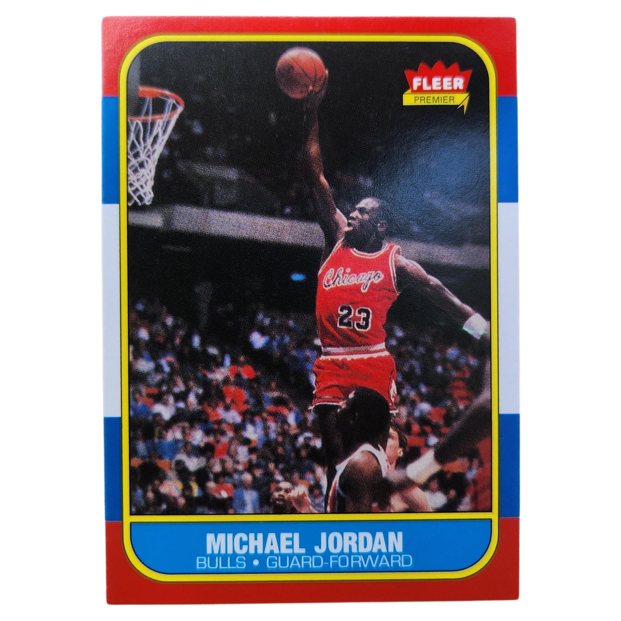 1986 fleer Michael Jordan 57 de 132 en venta en 1stDibs