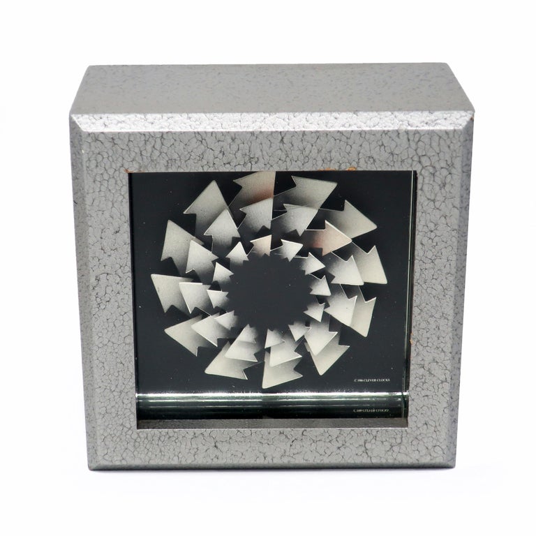 1986, Postmodern Desk Clock by Douglas Chalk for Clever Clocks For Sale ...