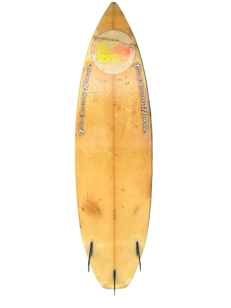 1986 Town and Country Surfboard Shaped by the Late Ben Aipa For Sale at ...