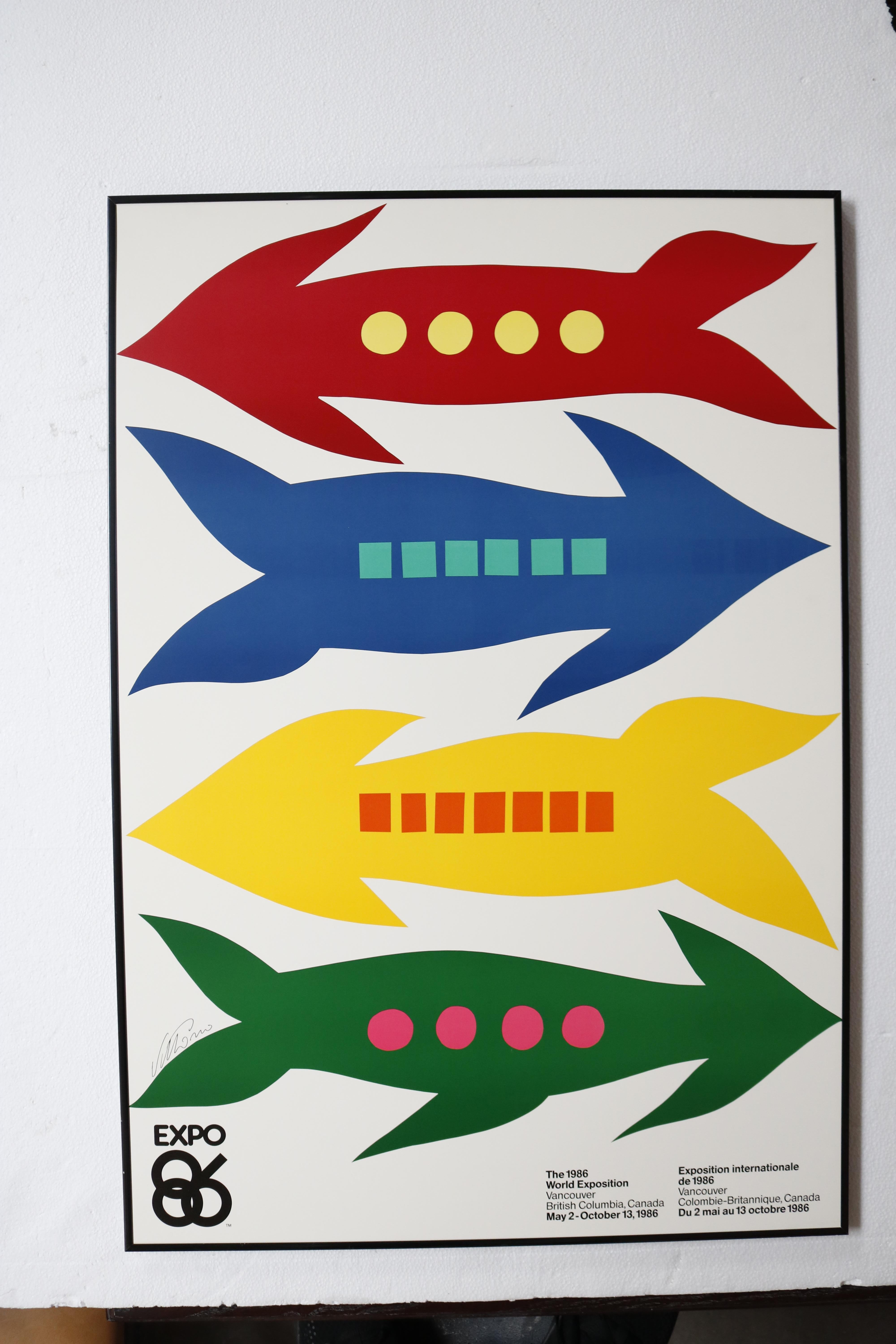 1986 World Exposition Vancouver Event Poster For Sale at 1stDibs | expo ...