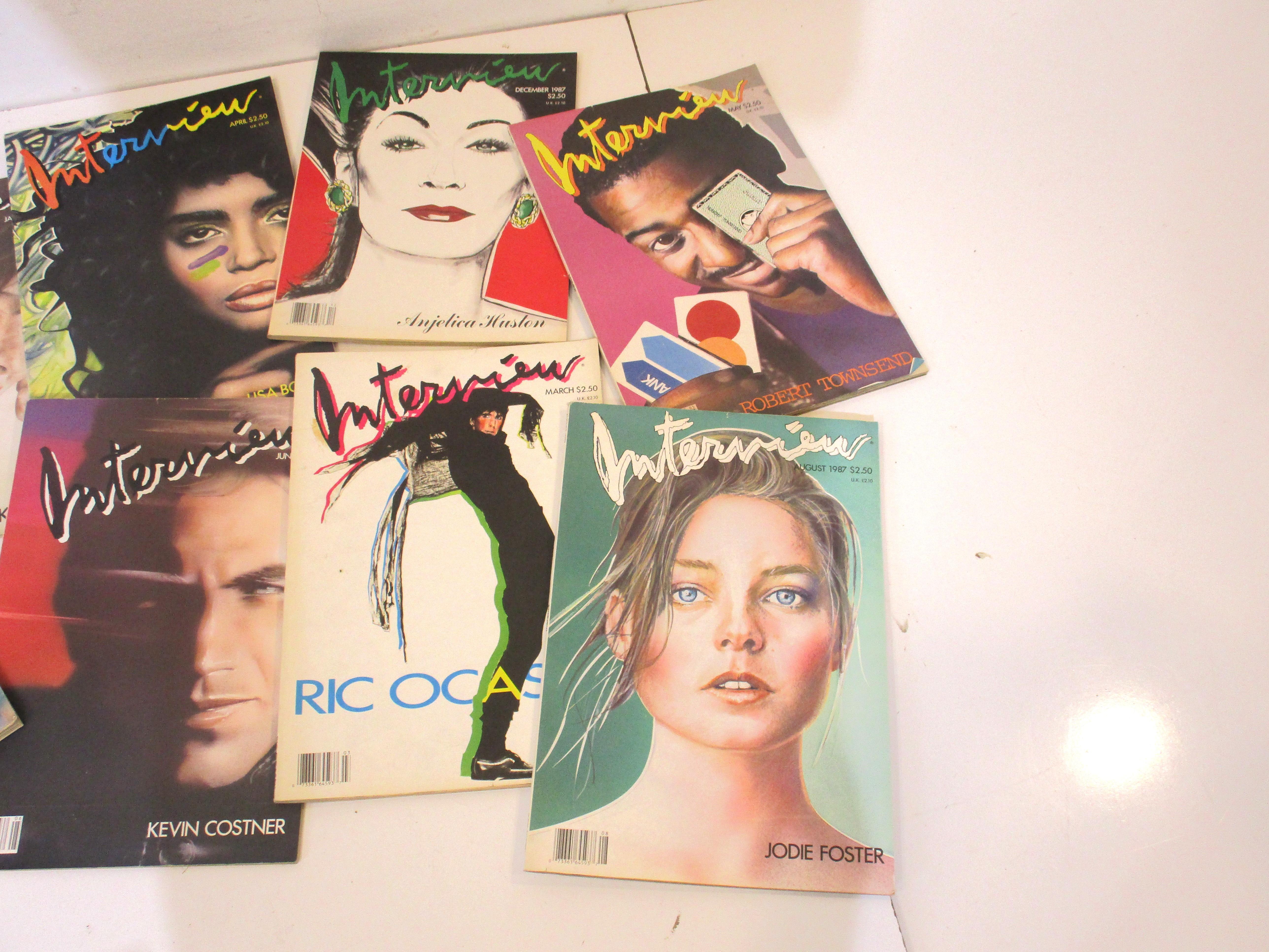1987, Andy Warhol Interview Magazine Collection at 1stDibs