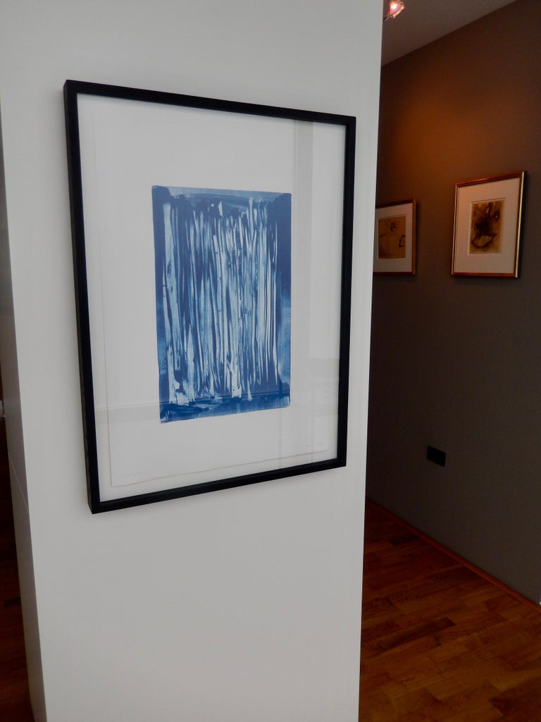 1987 Gunther Forg Color Lithograph "Room" For Sale at 1stDibs