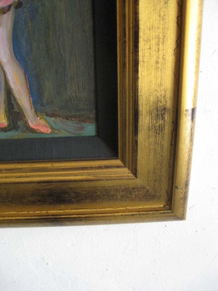 1988 Moisey Moses Alexandrovich Feigin Russian Listed Artist Cubist Oil ...