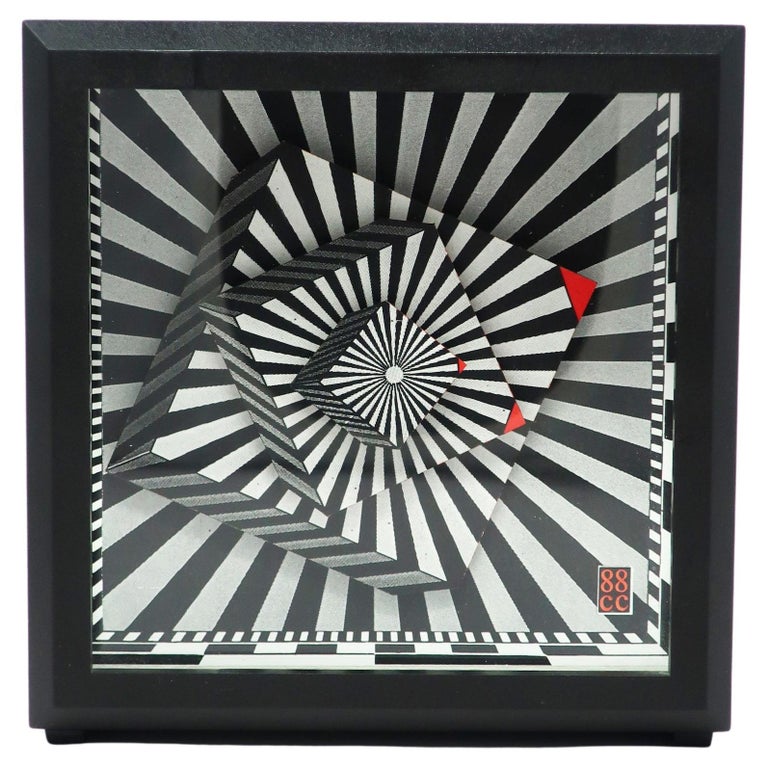 1988 Postmodern Desk Clock by Douglas Chalk for Clever Clocks For Sale ...