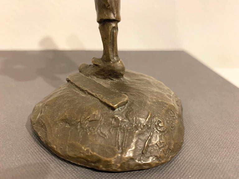 1989 Bronze Baseball Player by Mark Hopkins 508/2500 at 1stDibs | mark ...