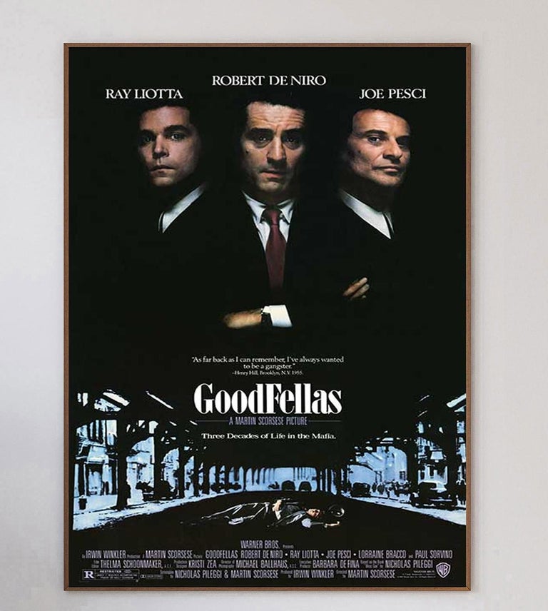 1990 Goodfellas Original Vintage Poster For Sale at 1stDibs