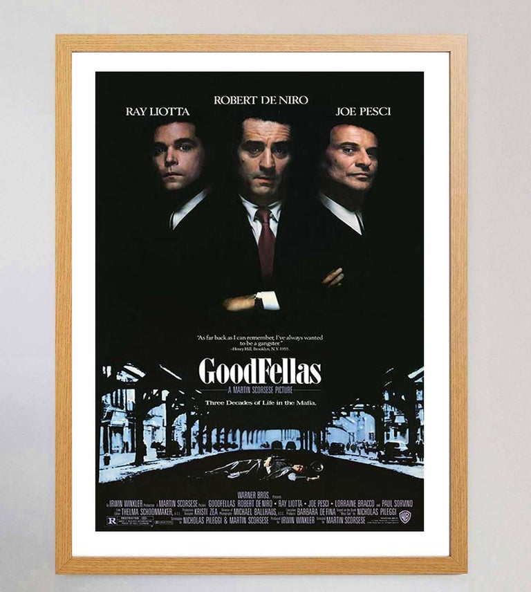 1990 Goodfellas Original Vintage Poster For Sale at 1stDibs