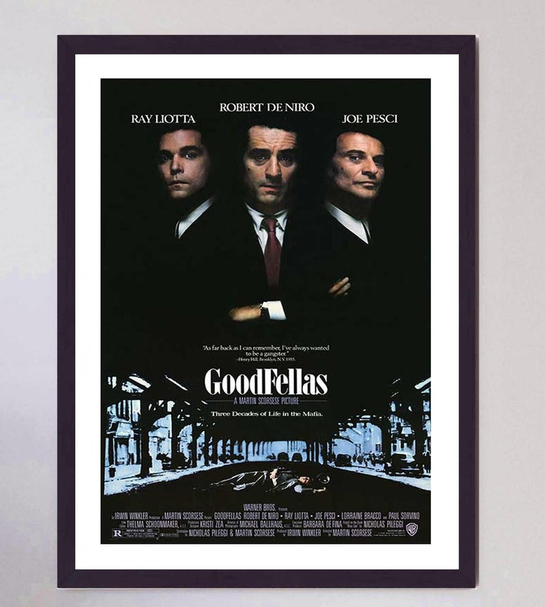 1990 Goodfellas Original Vintage Poster For Sale at 1stDibs
