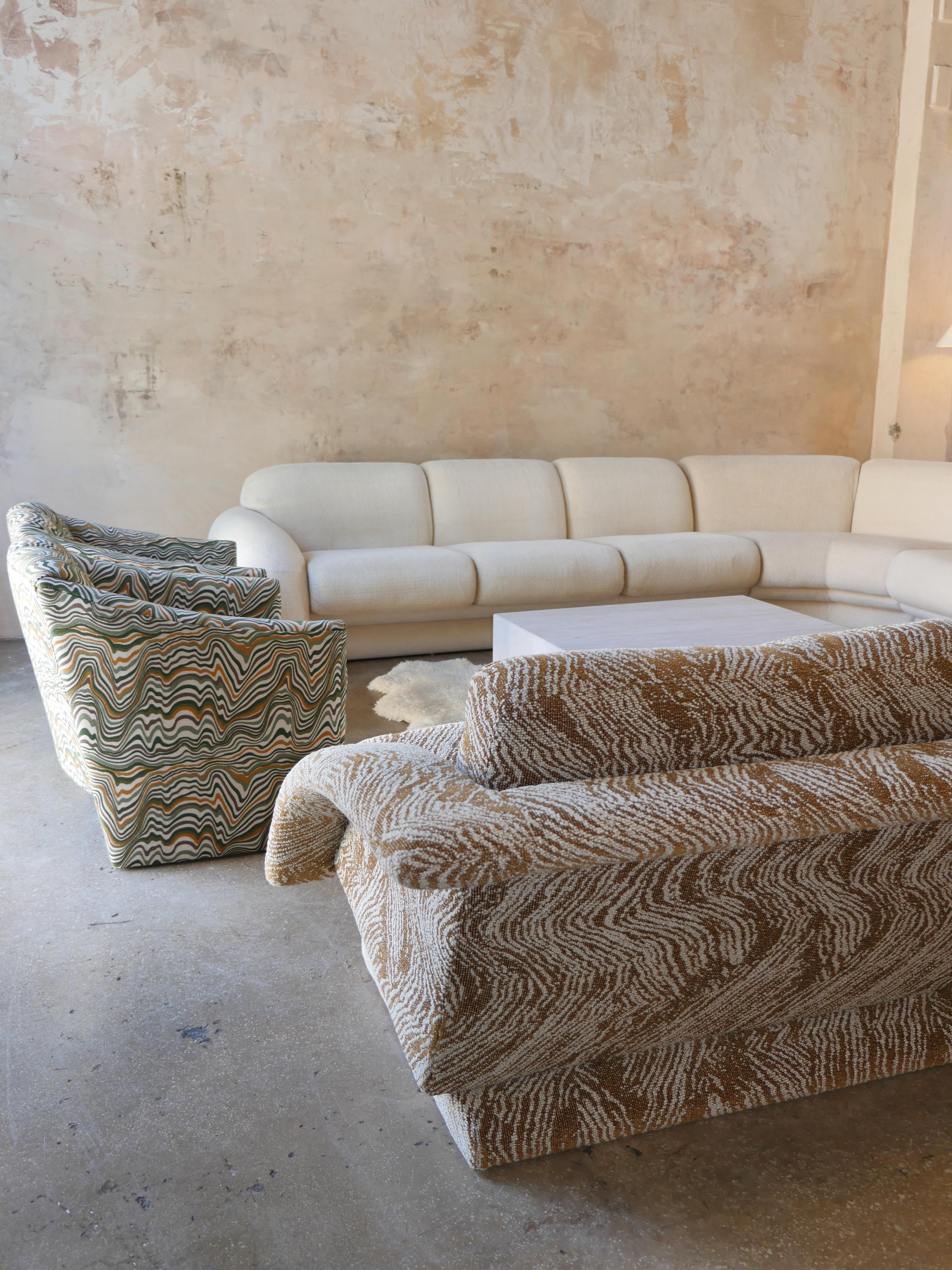 1990, Postmodern Preview Furniture Designer Sofa For Sale at 1stDibs