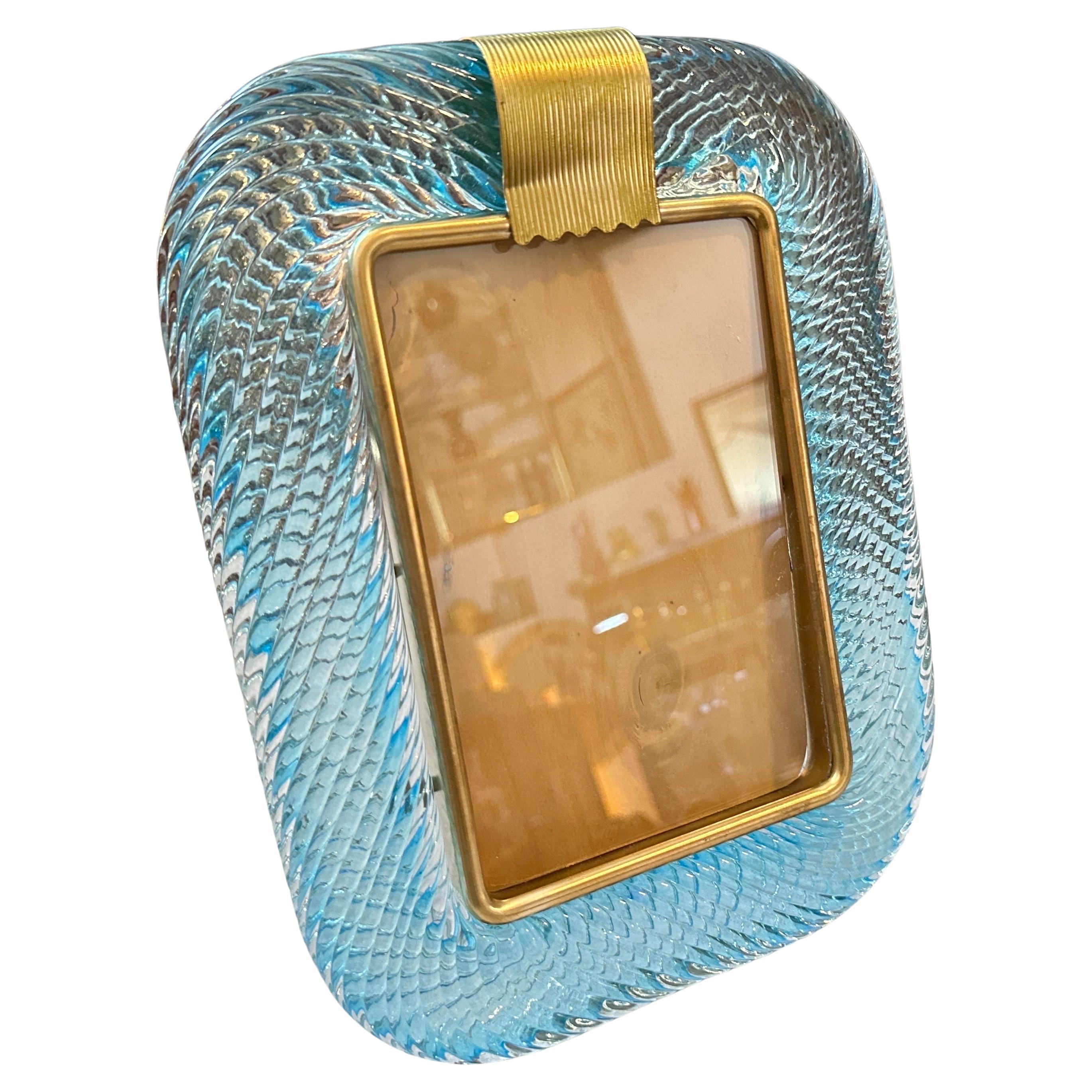 Large Rectangular Murano Glass Picture Frame For Sale at 1stDibs ...