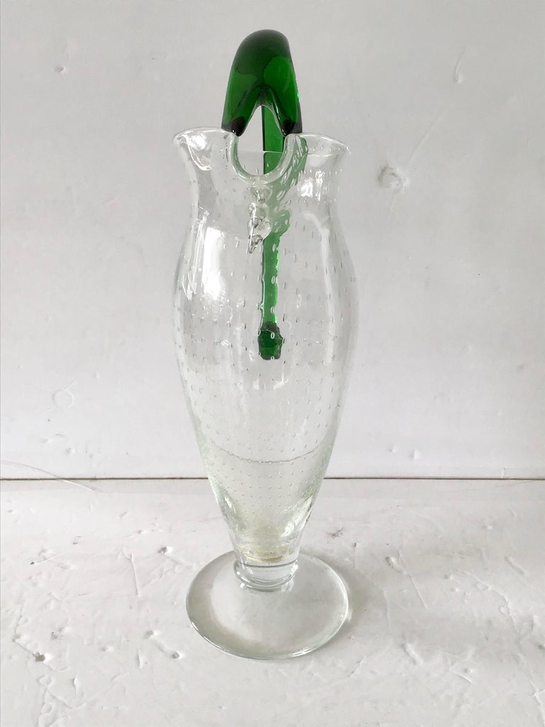1990s Borek Sipek Blown Glass Water Jug For Sale at 1stDibs