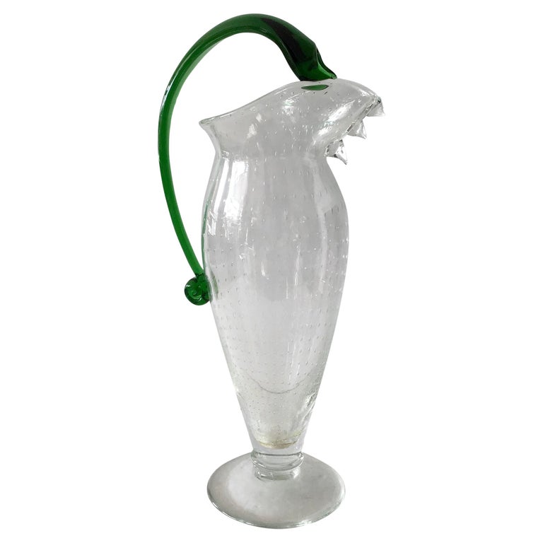 1990s Borek Sipek Blown Glass Water Jug For Sale at 1stDibs