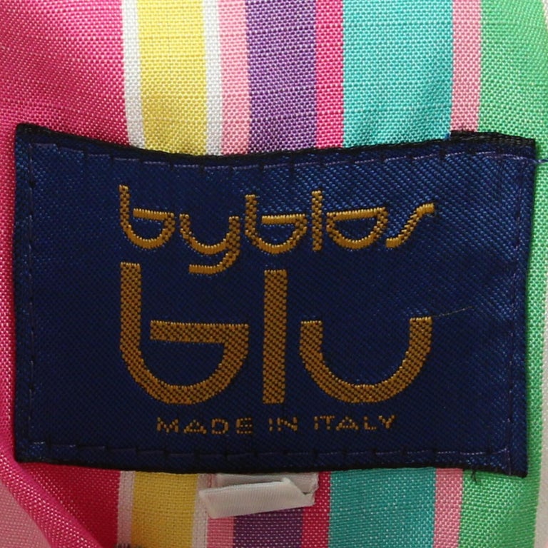 1990s Byblos Multicolor Jacket For Sale at 1stDibs