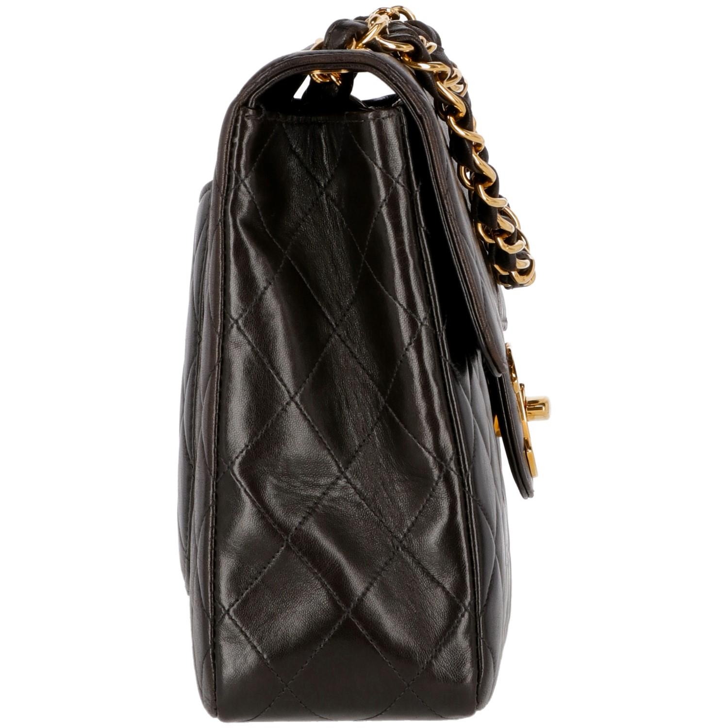1990s Chanel Jumbo Vintage Bag at 1stDibs
