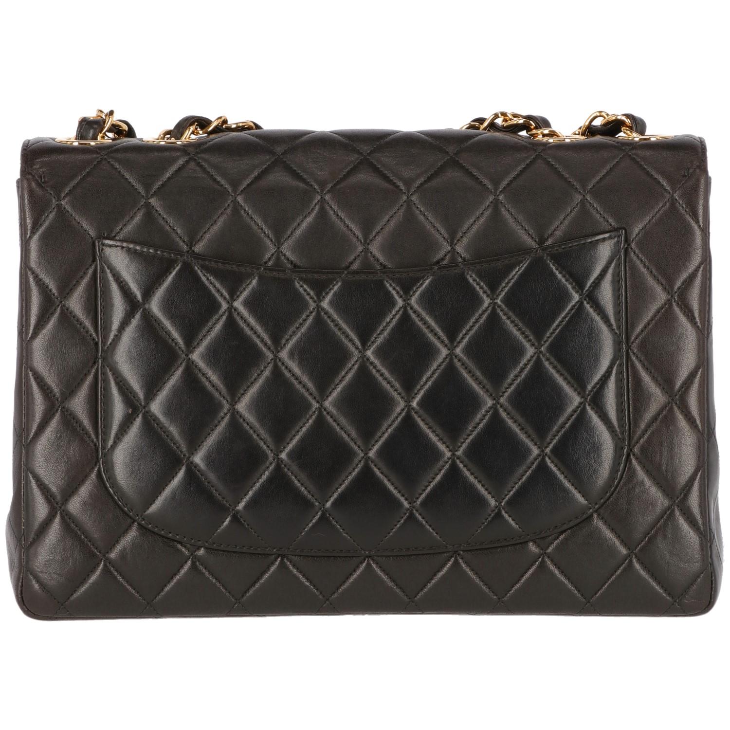 1990s Chanel Jumbo Vintage Bag at 1stDibs