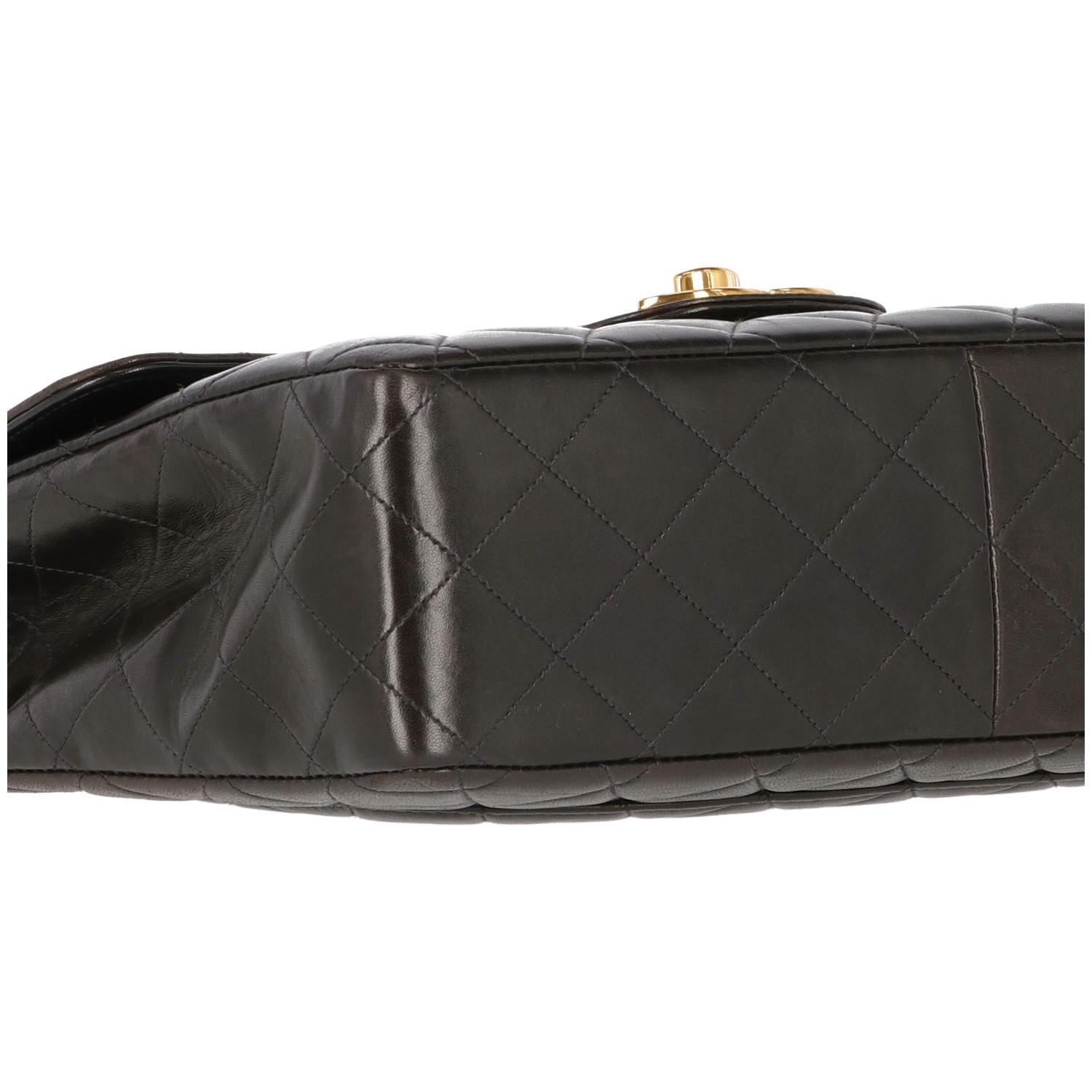 1990s Chanel Jumbo Vintage Bag at 1stDibs