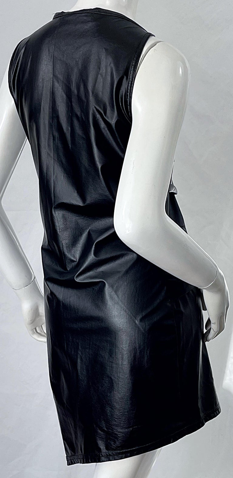 1990s Dexter Wong Club Kid Rave Japanese Black Pleather Vintage 90s ...