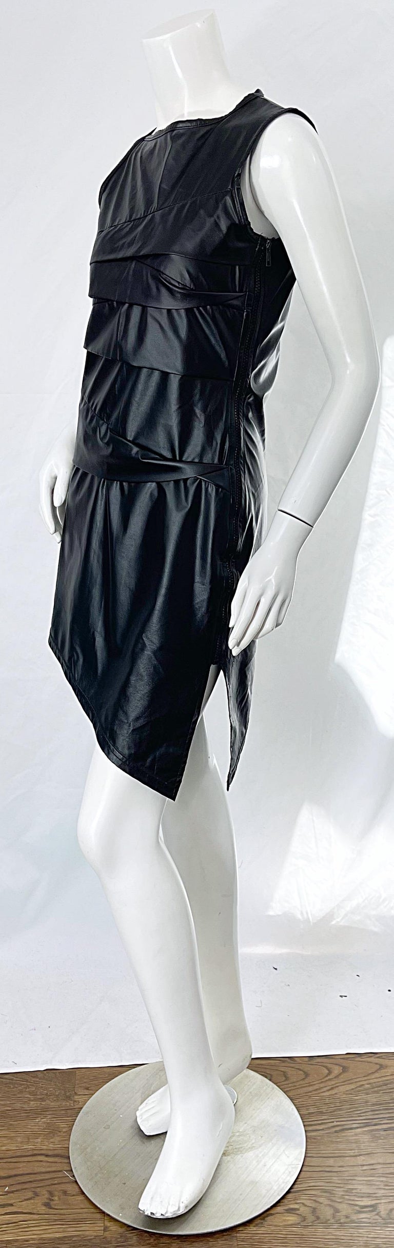 1990s Dexter Wong Club Kid Rave Japanese Black Pleather Vintage 90s ...