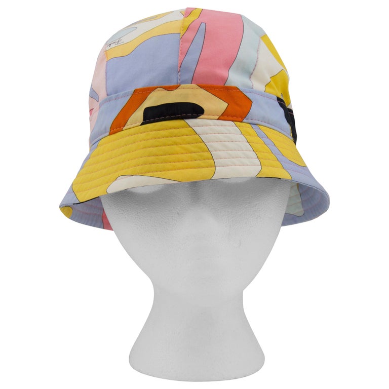 1990s Emilio Pucci Pastel Bucket Hat at 1stDibs | pucci hat, emilio ...