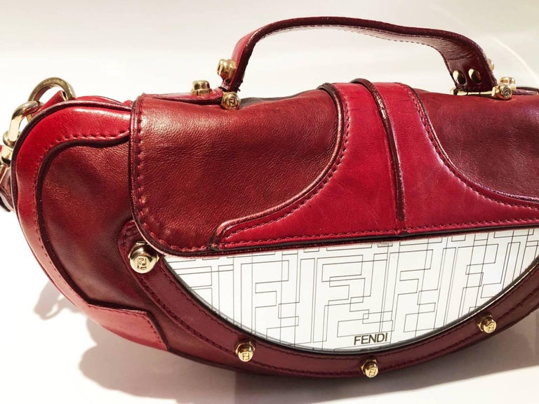 1990s Fendi Mirror Clutch Cross body Borsa Bag at 1stDibs