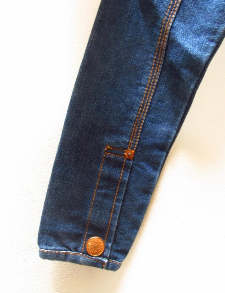 1990's Gaultier Jeans by Jean Paul Gaultier Denim Jacket at 1stDibs ...