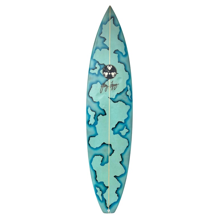 1990s, Gerry Lopez Camouflage Surfboard For Sale at 1stDibs