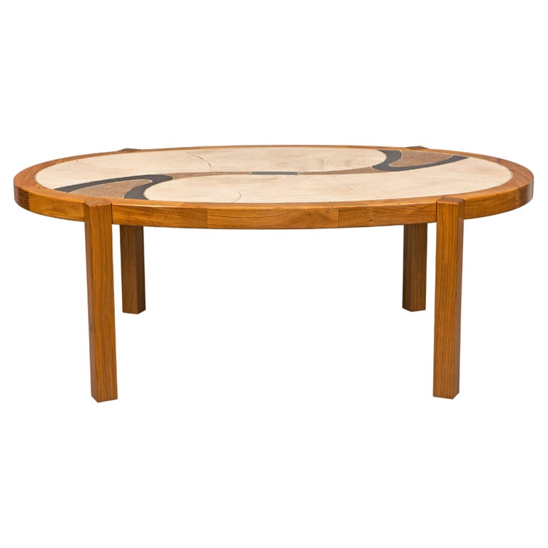 1990's Haslev Ceramic Tiled ''Arizona'' Table For Sale at 1stDibs