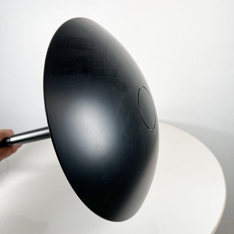 1990s Knoll Telescopic Table Lamps Black and White by John Rizzi and ...