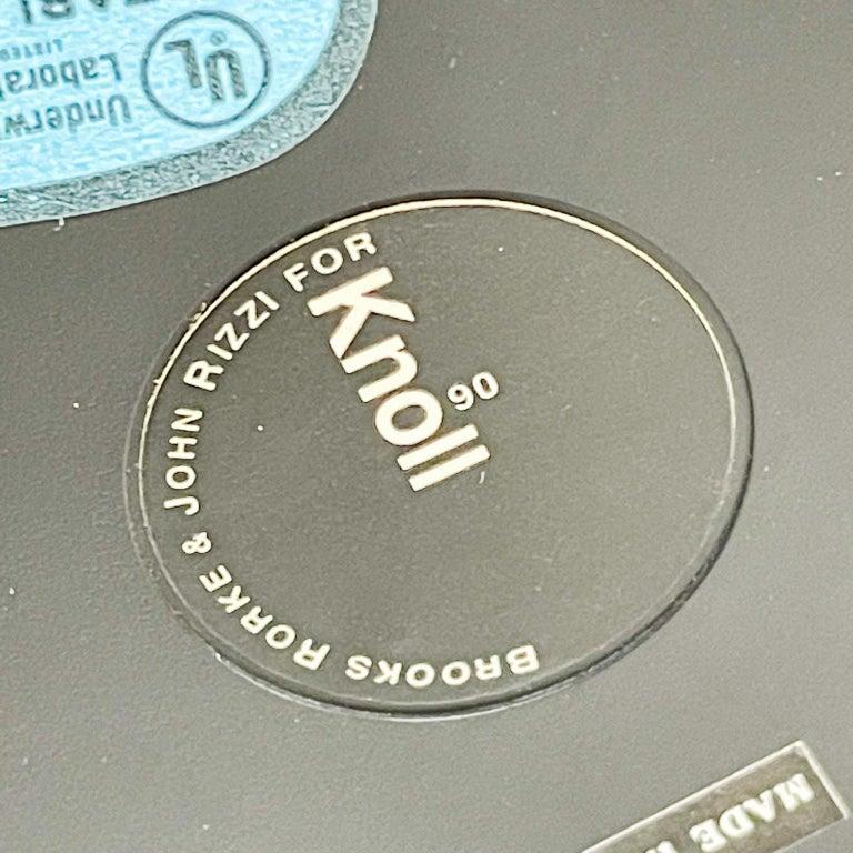 1990s Knoll Telescopic Table Lamps Black and White by John Rizzi and ...