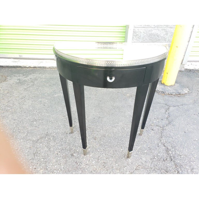 1990s Mirrored Contemporary Foyer Table For Sale at 1stDibs