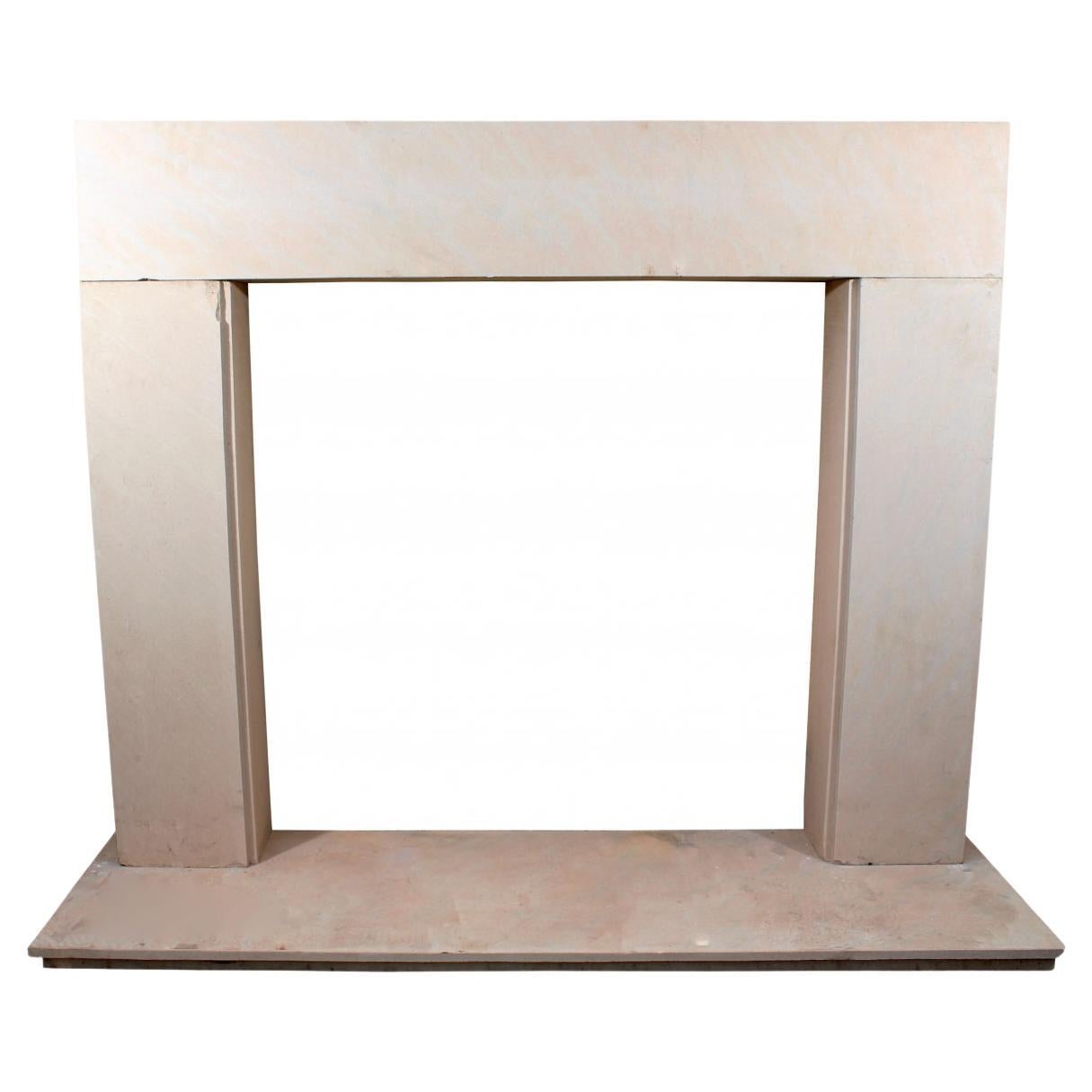 Reticulated Over-Mantle Piece with Metallic Bronze Paint For Sale at ...