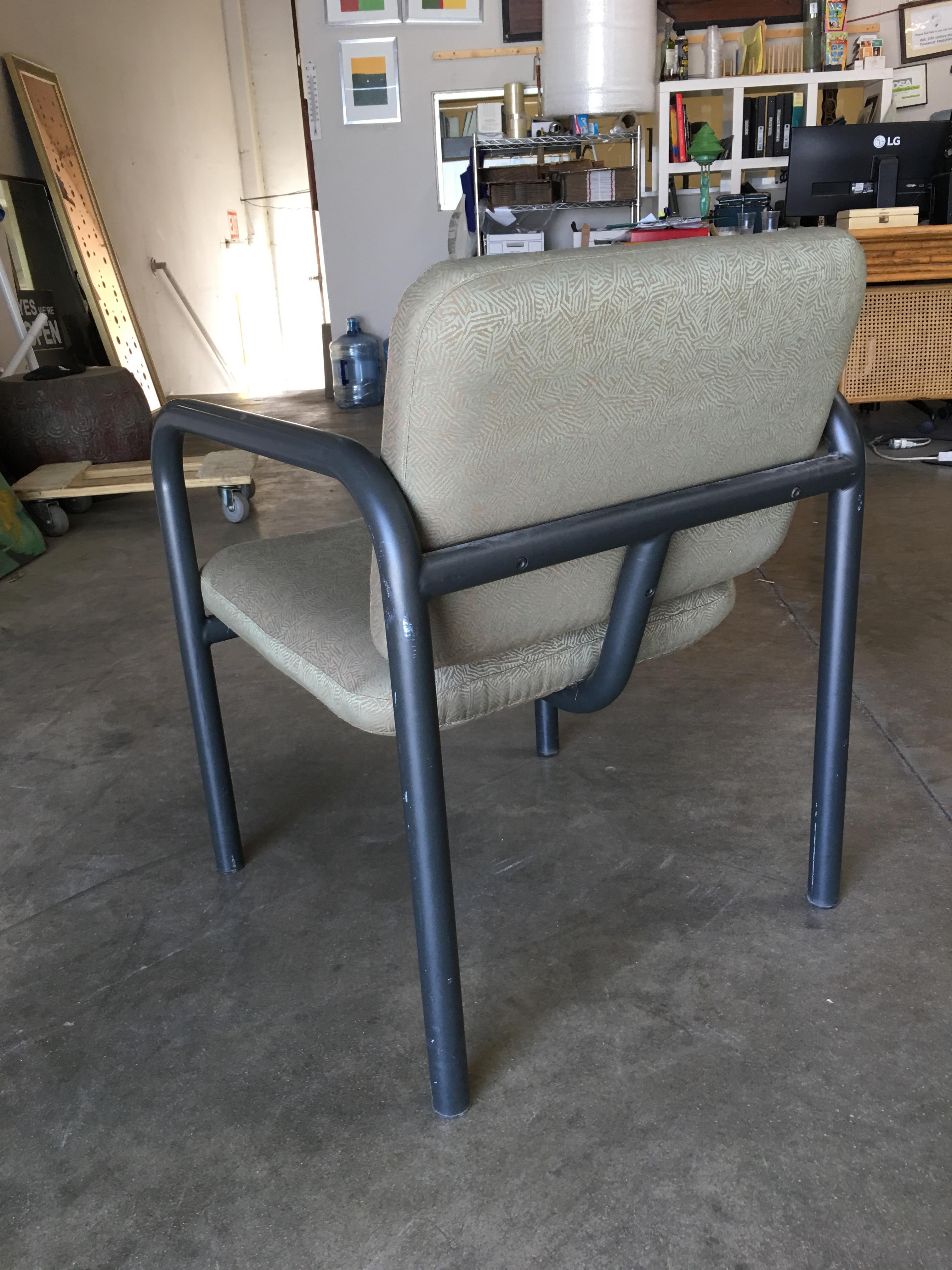 1990s Modernist Tubular Steel Armchair by Kinetics, Set of 5 at 1stDibs ...