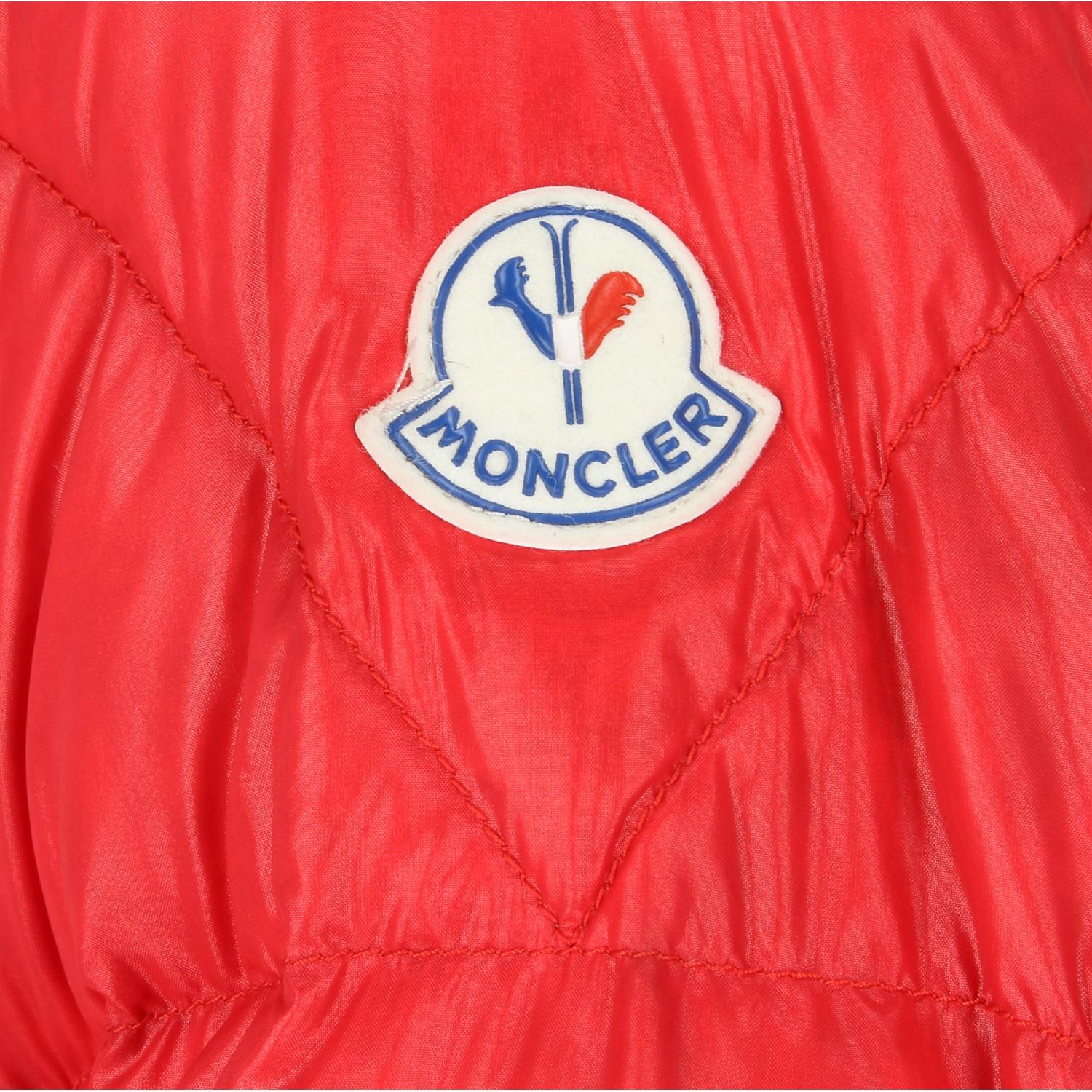 1990s Moncler Red Vintage Quilted Jacket For Sale at 1stDibs | moncler ...