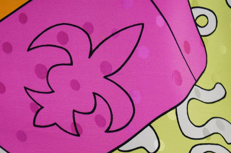 1990s Nicole Miller Silk Pop Art Advertisement Shift Dress at 1stDibs