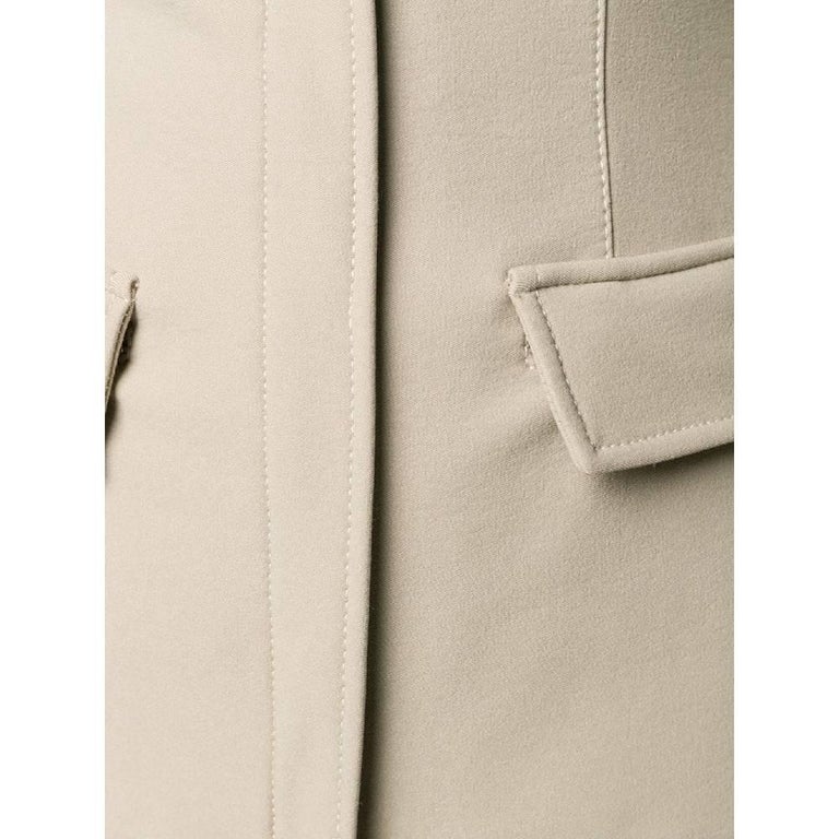 1990s Prada Dove Grey Jacket at 1stDibs