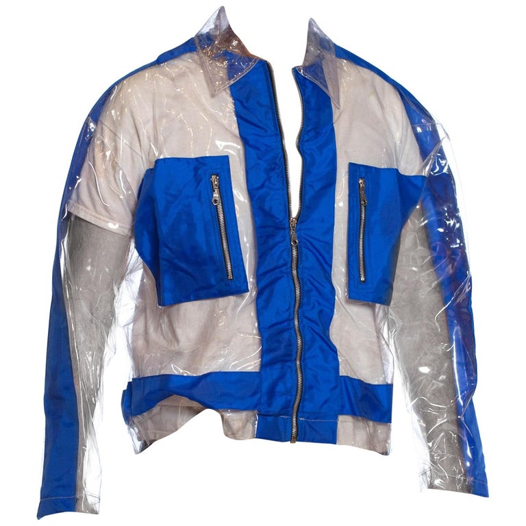 1990S Rare Vinyl and Nylon Men’S Club Kid Jacket Made In London For The ...