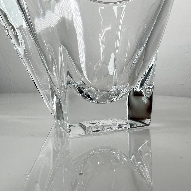 1990s RCR Italian Crystal Glass Set of Four Modern Coffee Cups Italy ...