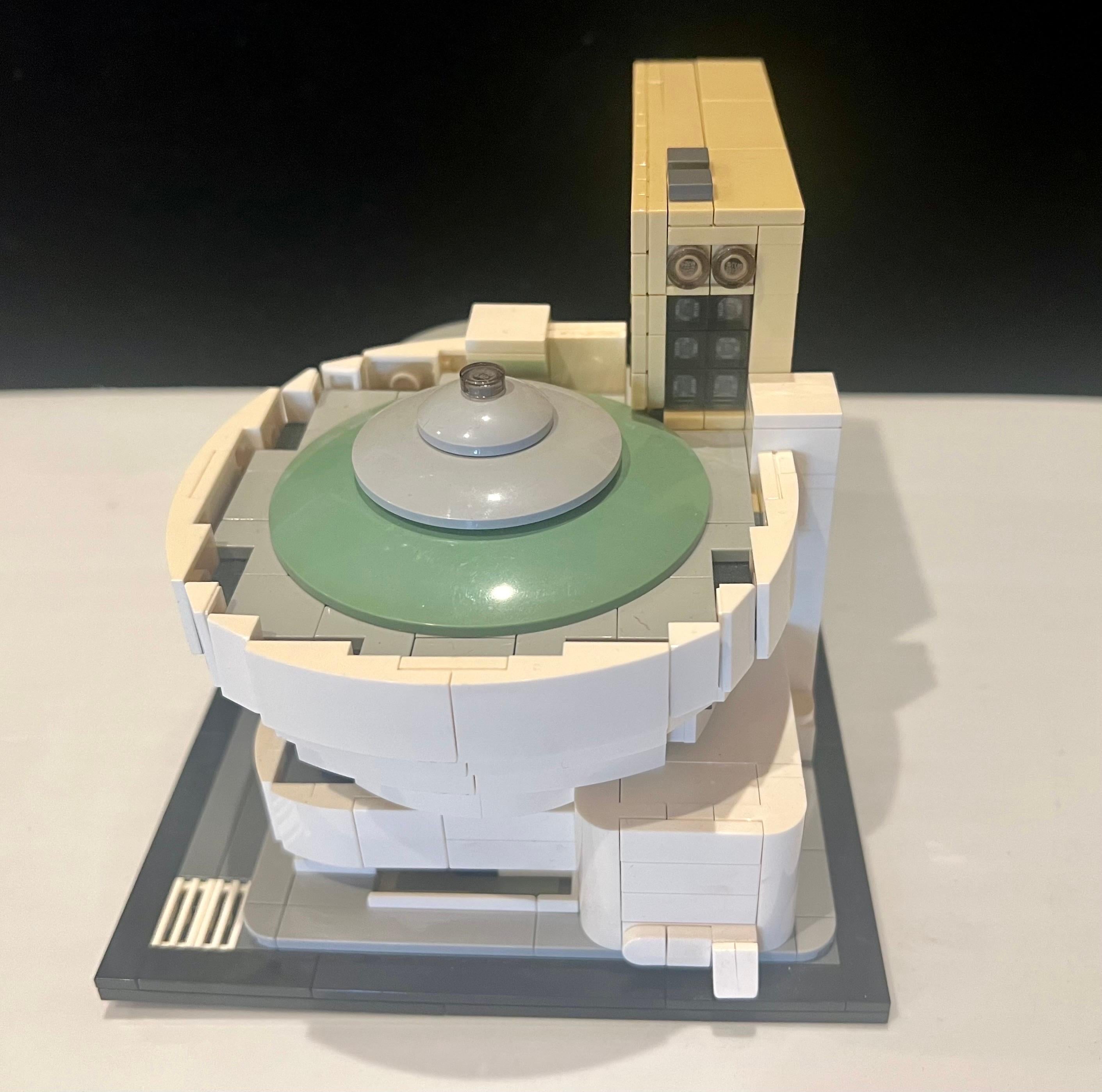 1990's Scale Guggenheim Museum Model Lego Designed by Frank Lloyd ...