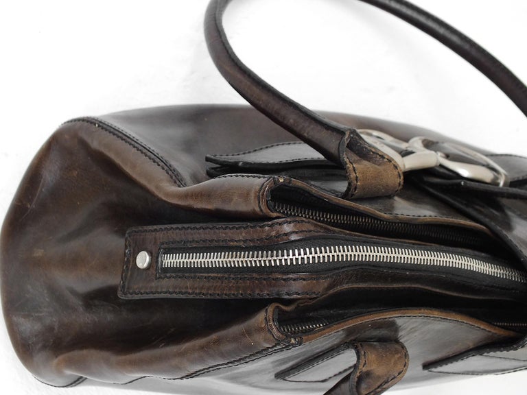 1990s the Bridge Design Leather Great Bag Years '1990 Perfect Condition ...