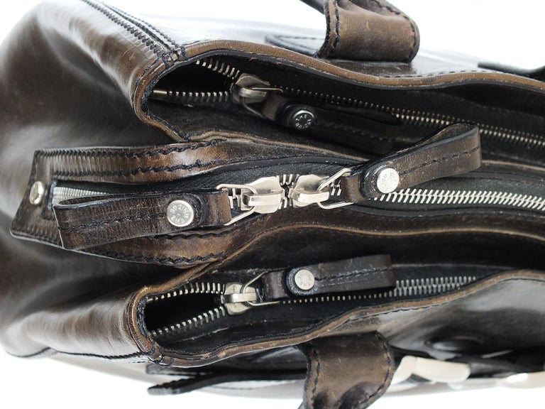 1990s the Bridge Design Leather Great Bag Years '1990 Perfect Condition ...