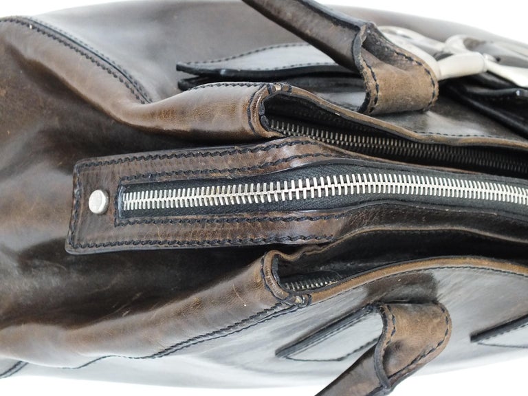 1990s the Bridge Design Leather Great Bag Years '1990 Perfect Condition ...