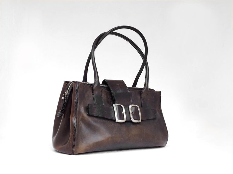 1990s the Bridge Design Leather Great Bag Years '1990 Perfect Condition ...