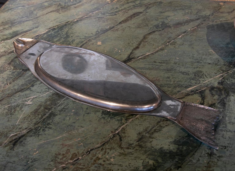 1990s Tray in the Shape of a Salmon Fish for Fish Serving For Sale at ...