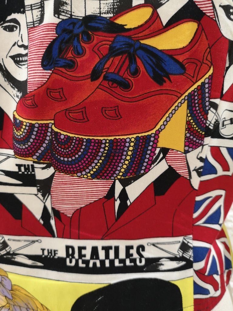 1990s Versace Beatles vest / gilet For Sale at 1stDibs