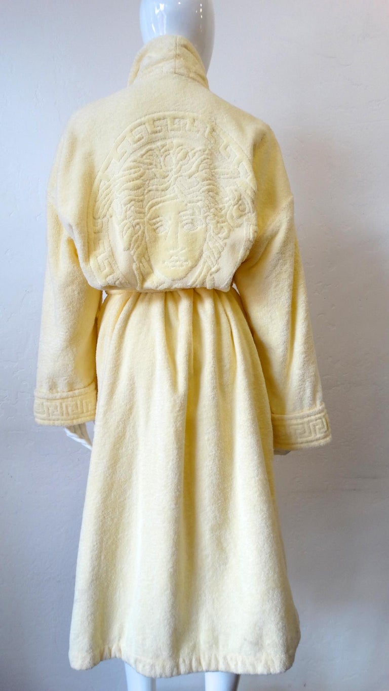 1990s Versace Medusa Head Bathrobe at 1stDibs | versace medusa robe ...
