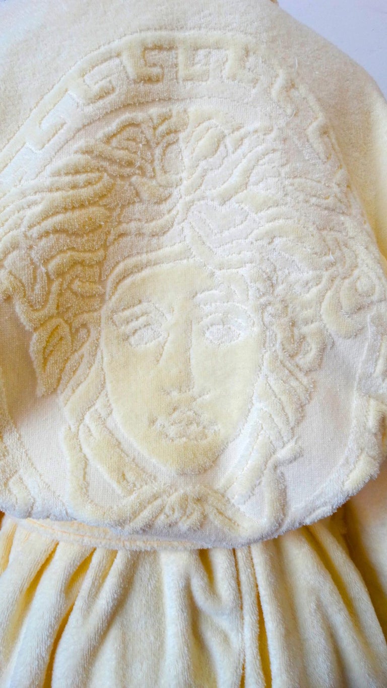 1990s Versace Medusa Head Bathrobe at 1stDibs | versace medusa robe ...