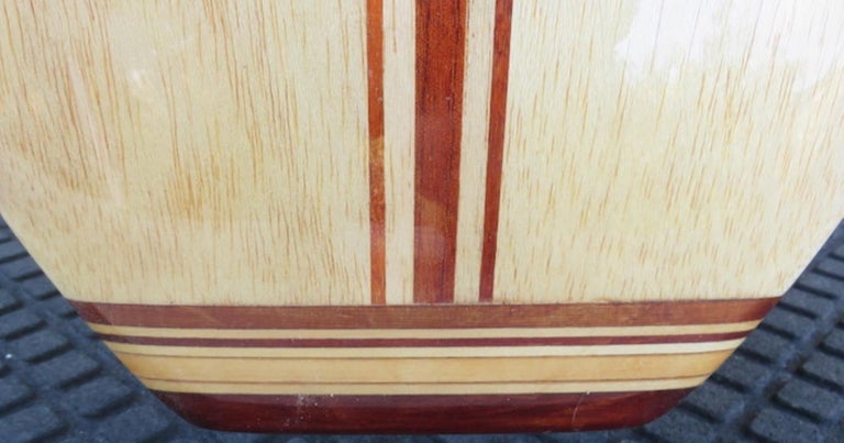 1990s Vintage Dale Velzy Shaped Balsawood Longboard For Sale at 1stDibs