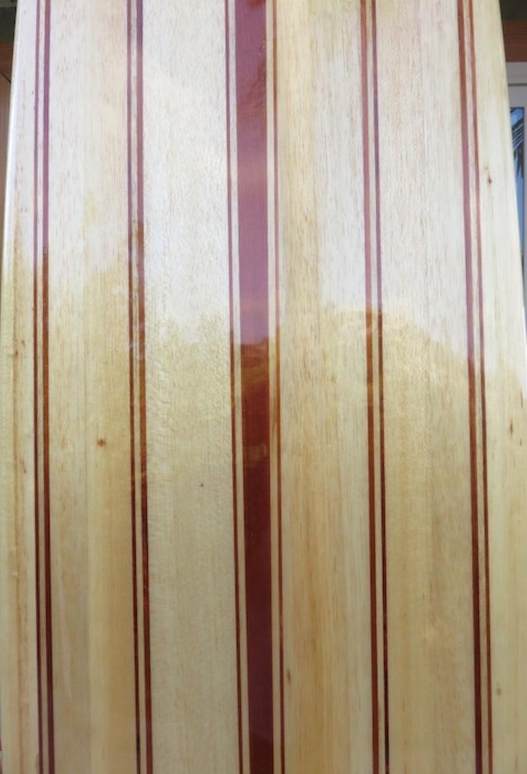1990s Vintage Dale Velzy Shaped Balsawood Longboard For Sale at 1stDibs