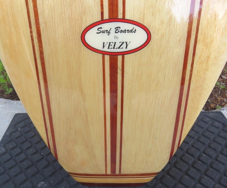 1990s Vintage Dale Velzy Shaped Balsawood Longboard For Sale at 1stDibs ...