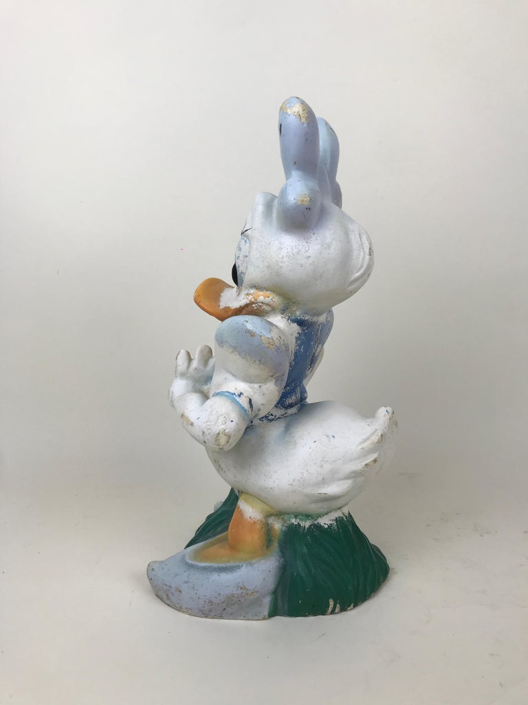 1990s Vintage Disney Daisy Duck Plastic Sculpture Made in Austria by ...